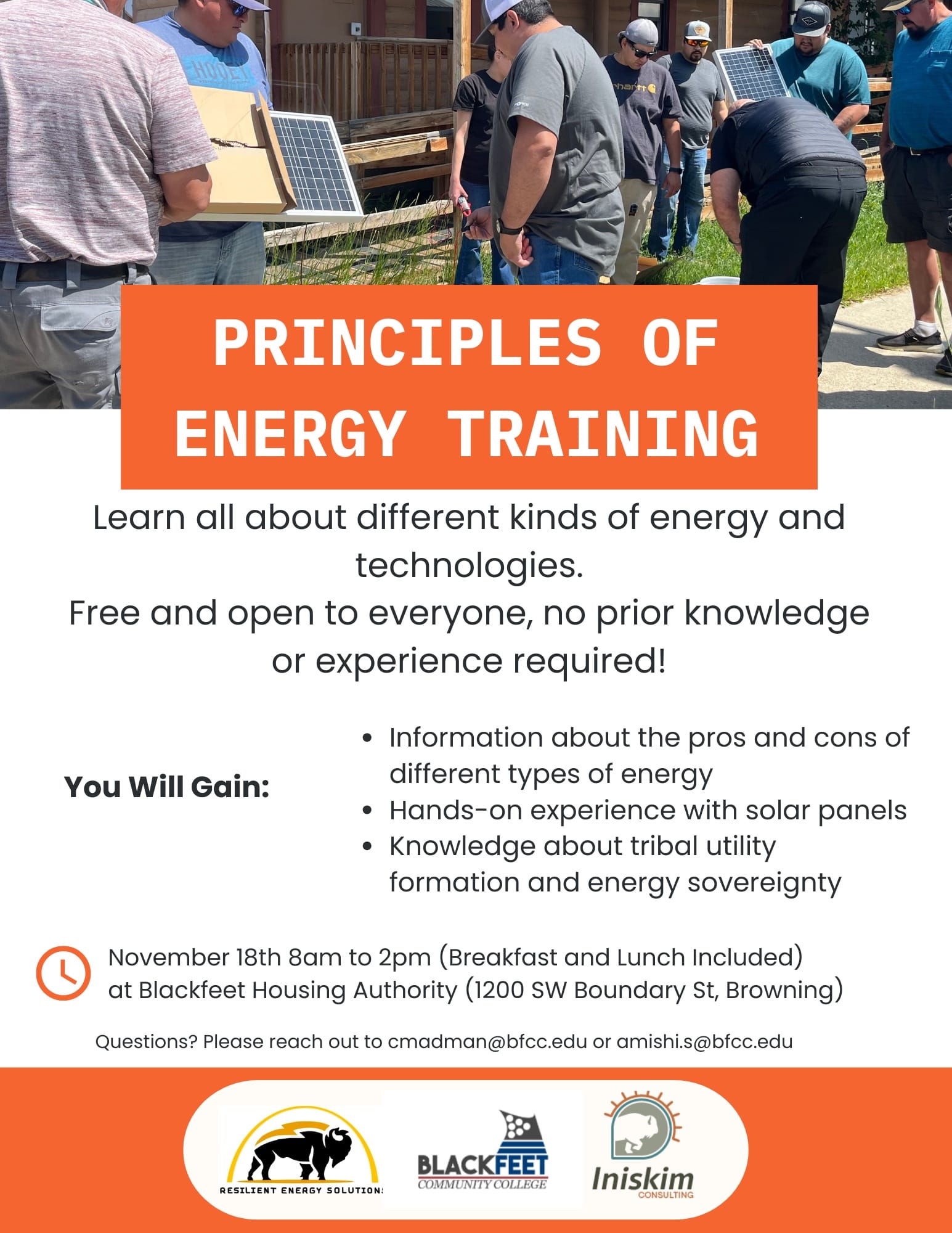 Principles of Energy Training: Exploring Renewable Solutions